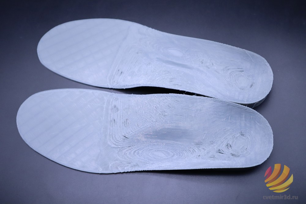 Stages of 3D-Production of Orthopedic Insoles