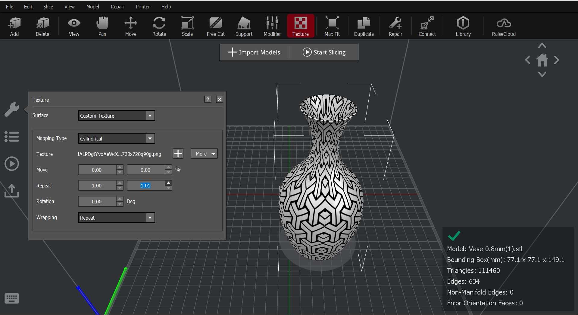 How to Apply ideaMaker Library Textures in ideaMaker