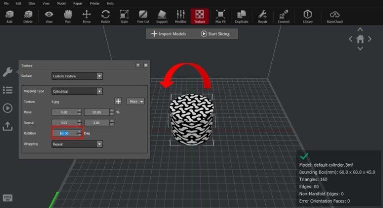 How to Apply Texture in ideaMaker