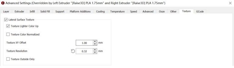 How to Apply Texture in ideaMaker