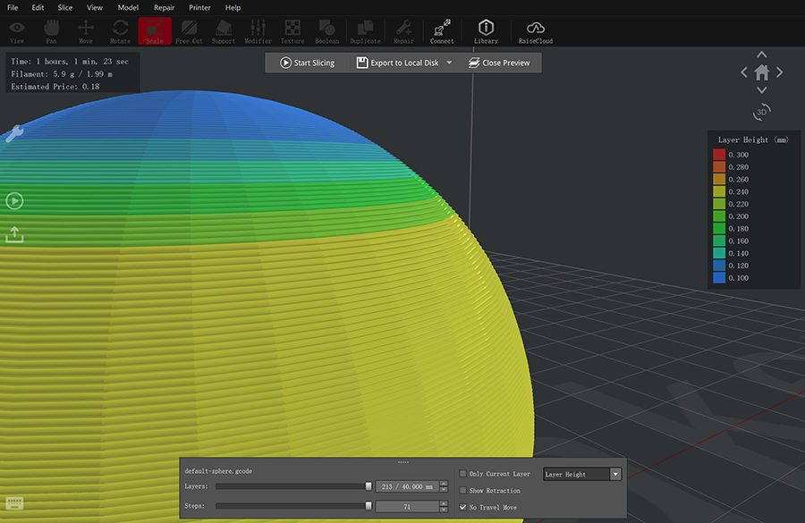 ideaMaker Features Review: Slicing Preview – Raise3D: Reliable ...
