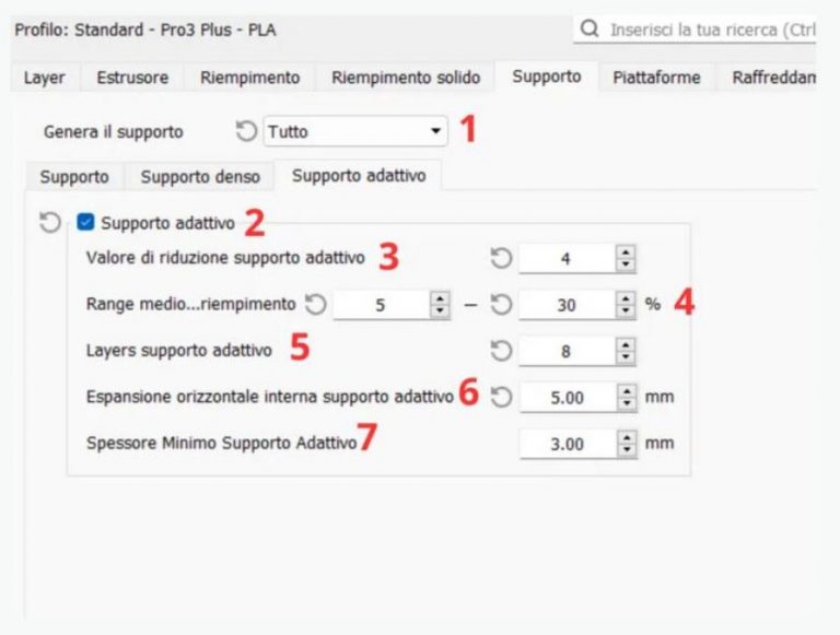 Adaptive Support: How to Set It Up Correctly in ideaMaker – Raise3D ...