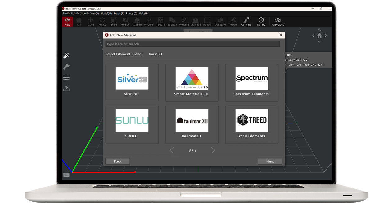 Leistungsstarke 3D-Slicer-Software - ideaMaker | Raise3D